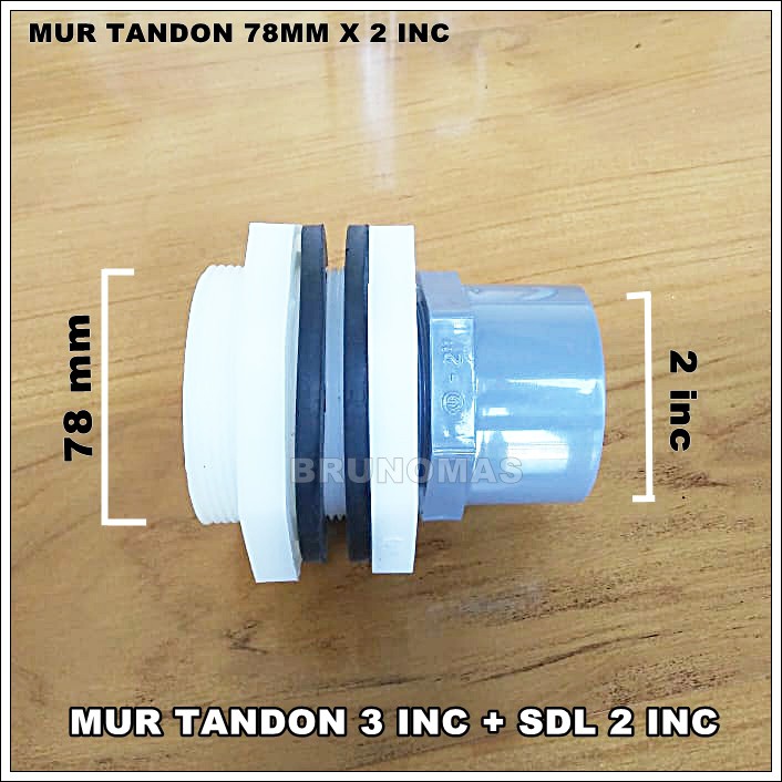 Jual MUR Tandon 3 inchi + SDL 2 inc - Neple Output Pipa 2in Indonesia ...