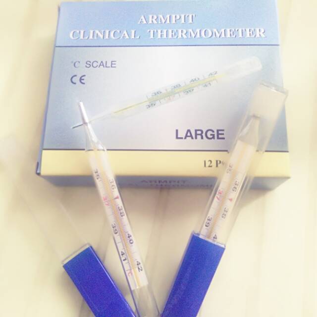 Termometer ketiak air raksa | Shopee Indonesia