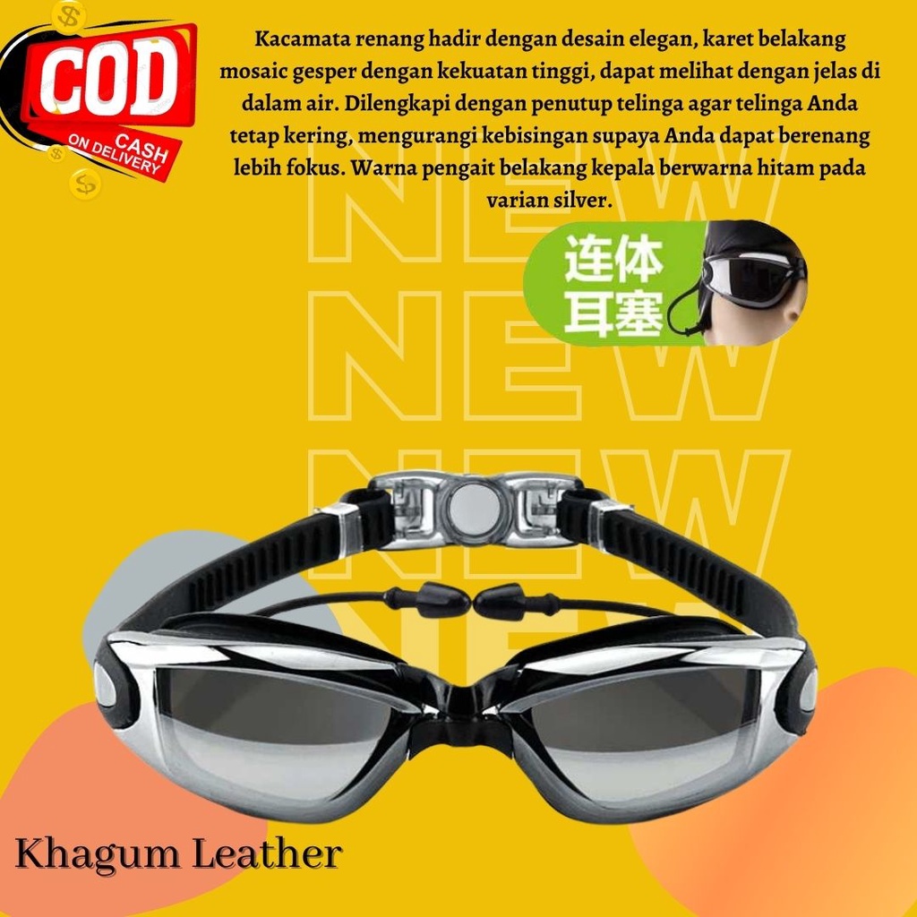 Jual Kacamata Renang Alat Diving Penutup Mata dengan Penutup Telinga Anak Dewasa Speedo Anti Fog ...