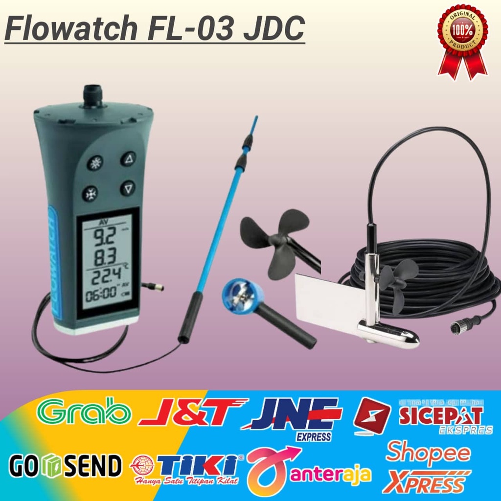 Jual Flowatch FL-03 JDC FLOW METER ( CURRENT METER ) | Shopee Indonesia