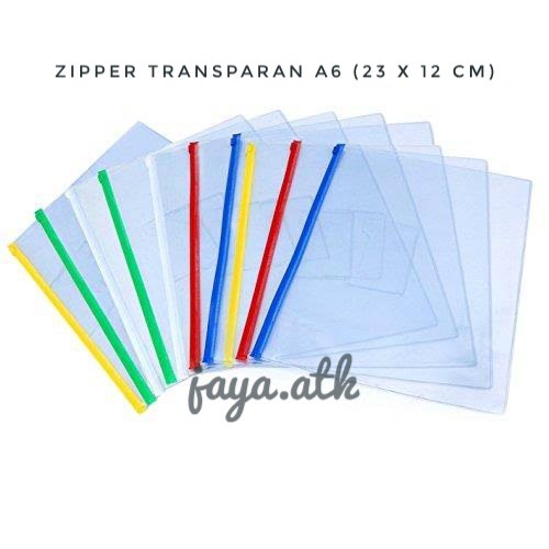 Jual MAP PLASTIK ZIPPER A6 KECIL POLOS TRANSPARAN BENING MAP PLASTIK ... Jual MAP PLASTIK ZIPPER A6 KECIL POLOS TRANSPARAN BENING MAP PLASTIK ...