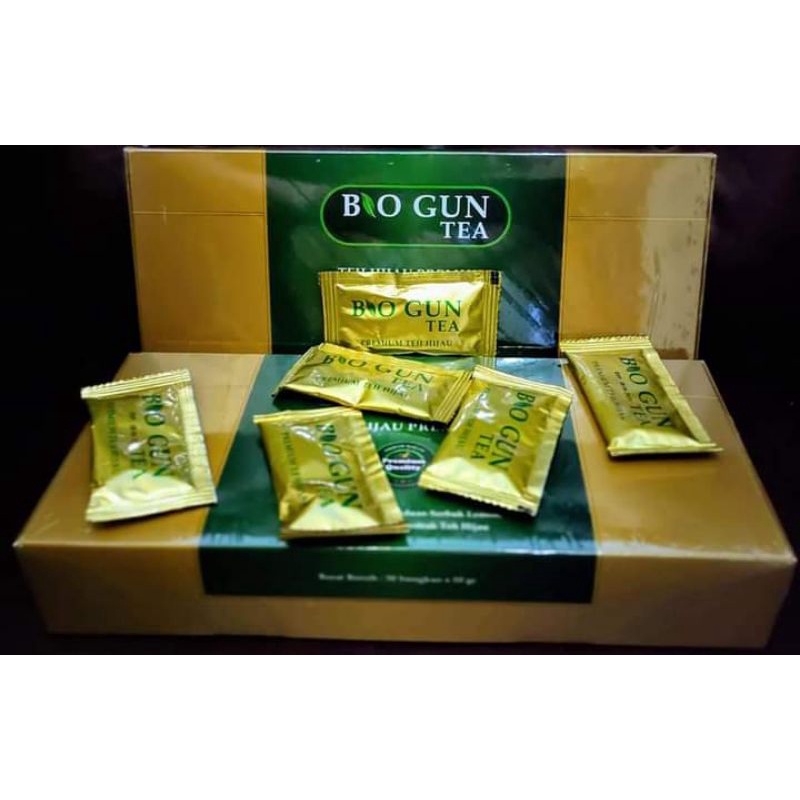 Jual Bio Gun Tea per 5 sachet | Shopee Indonesia