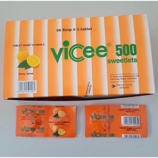 Jual Vicee per strip( 2 tablet) | Shopee Indonesia