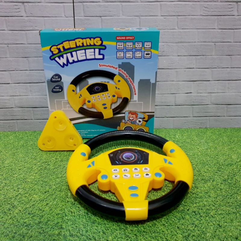 Jual MAINAN STIR MOBIL SIMULASI ANAK EDUKATIF-MAINAN STEERING WHEEL ...