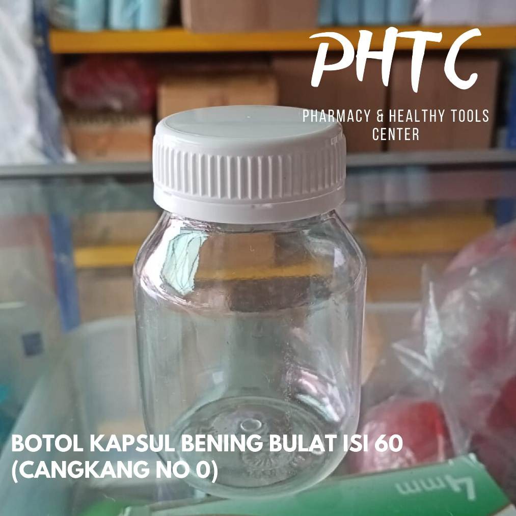 Jual BOTOL PLASTIK Bulat Bening isi 60 kapsul - Botol Kapsul Bulat ... Jual BOTOL PLASTIK Bulat Bening isi 60 kapsul - Botol Kapsul Bulat ...