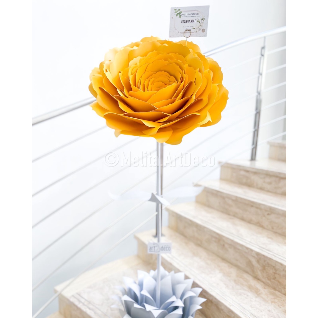 Jual Standing Paper Flower 1 Tangkai | Paper Flower Art | Bunga Kertas ...