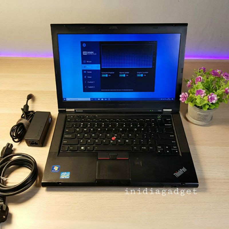 Jual Laptop Lenovo Thinkpad t430 Ram 4gb Hdd 320gb murah | Shopee Indonesia