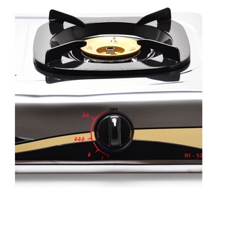 Jual RINNAI Kompor Gas Stainless 2 Tungku Ri-522A RI 522 A SNI Original ...