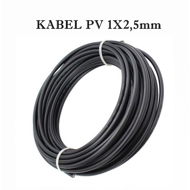 Jual Kabel PV PV-1F Cable solar panel surya 2,5mm2 2.5 mm2 1 meter ...