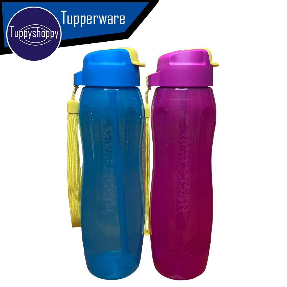 Jual Botol Minum Tupperware Straw Eco Bottle 750ml Indonesia|Shopee ...