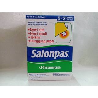 Jual SALONPAS KOYO BIRU HIJAU 1 BUNGKUS ISI 5x2 lembar | Shopee Indonesia