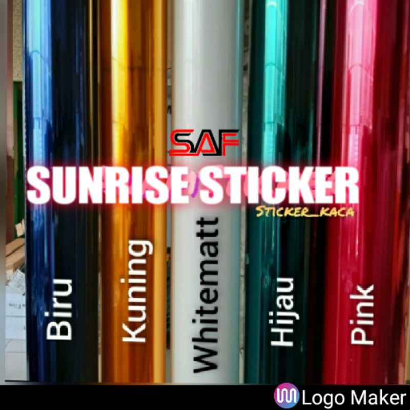 Jual sticker kaca film warna/toko sticker kaca/kaca film murah/pelapis ...