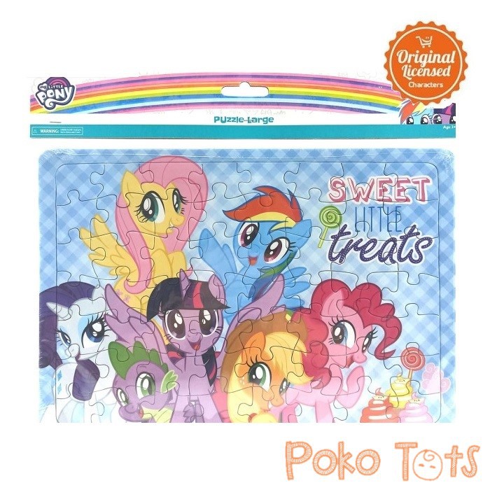 Jual Happy Toon My Little Pony Puzzle 56pcs Jigsaw Puzzle Original ...