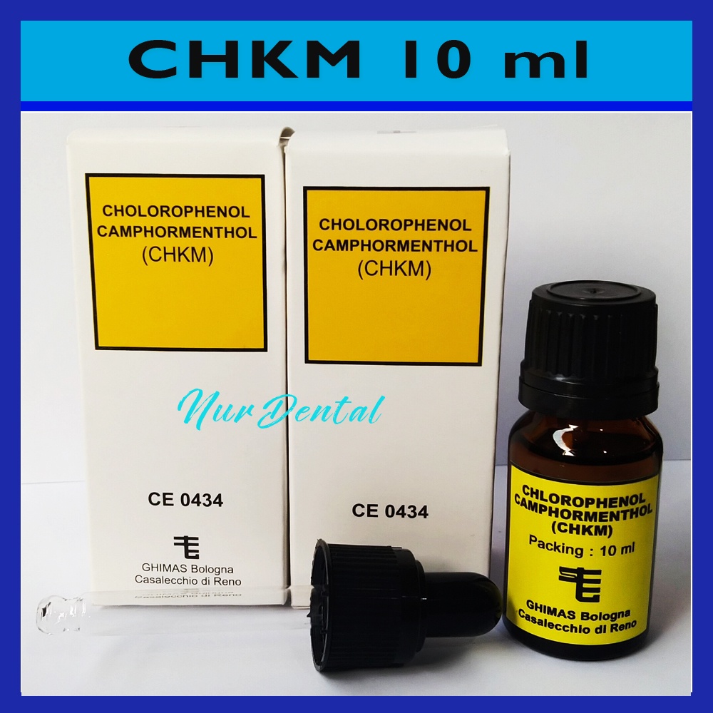 Jual Dental CHKM 10 ml Ghimas Lengkap Dengan Pipet Kaca | Shopee Indonesia