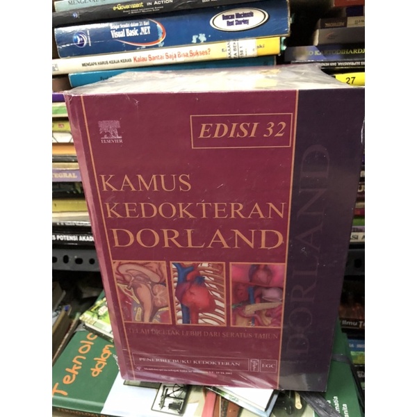 Jual buku kamus kedokteran edisi 32 tahun 2020 pengarang dorland elsever / buku kedokteran ...