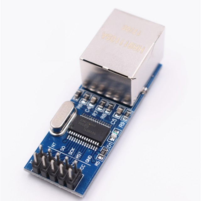 Jual Enc28j60 Spi Interface Network Ethernet Lan Module Mini Arduino
