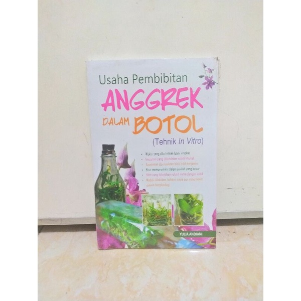 Jual Buku Usaha Pembibitan Anggrek Dalam Botol | Shopee Indonesia