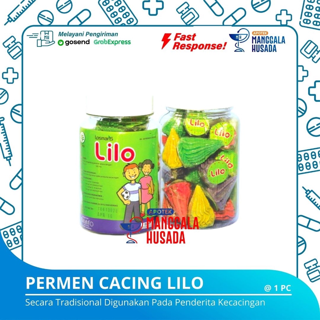 Jual PERMEN CACING LILO PER BIJI | Shopee Indonesia