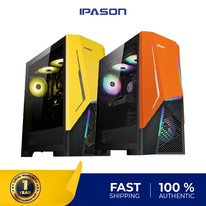 Jual Ipason Zhanyi J One Desktop Pc Case Tempered Glass Side Penetration Indonesia Shopee Indonesia