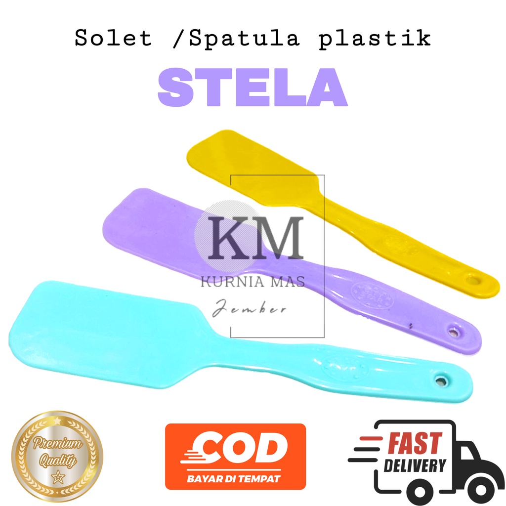 Jual Solet Plastik Spatula Kue STELA Serok Sambal | Shopee Indonesia