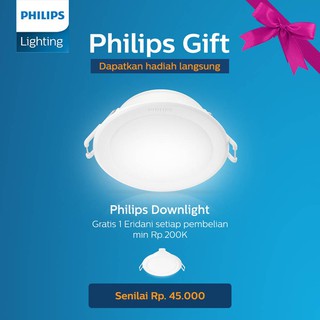 Jual Philips Downlight - 59449 MESON 105 9W 65K WH Recessed LED Putih Indonesia|Shopee Indonesia