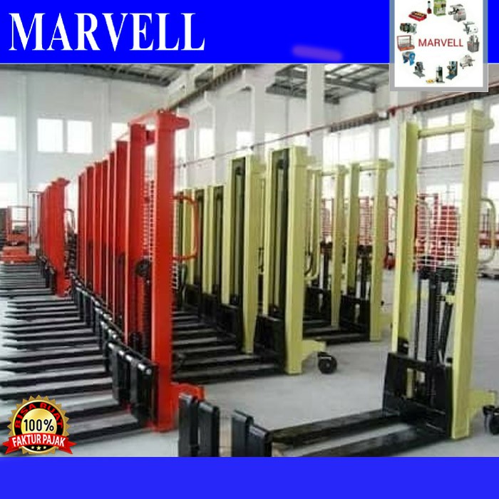 Jual Hand Stacker 1 Ton / 1000kg Angkut Barang / Hand Pallet / Hand ...