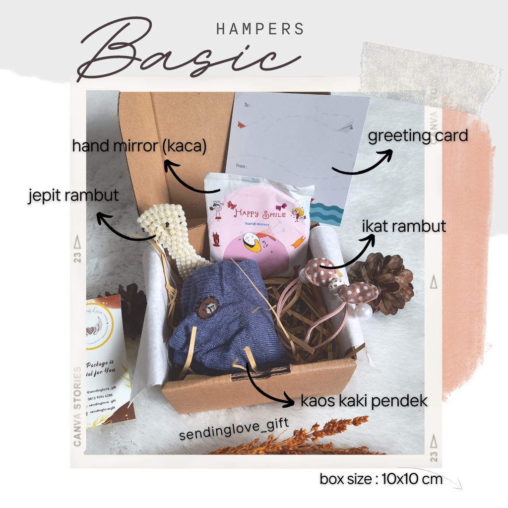 Jual Hampers Basic Series | Hampers Murah | Hampers Ultah | Hampers ...