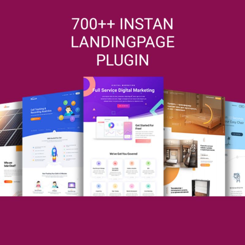 Jual LANDINGPAGE TEMPLATE Indonesia|Shopee Indonesia