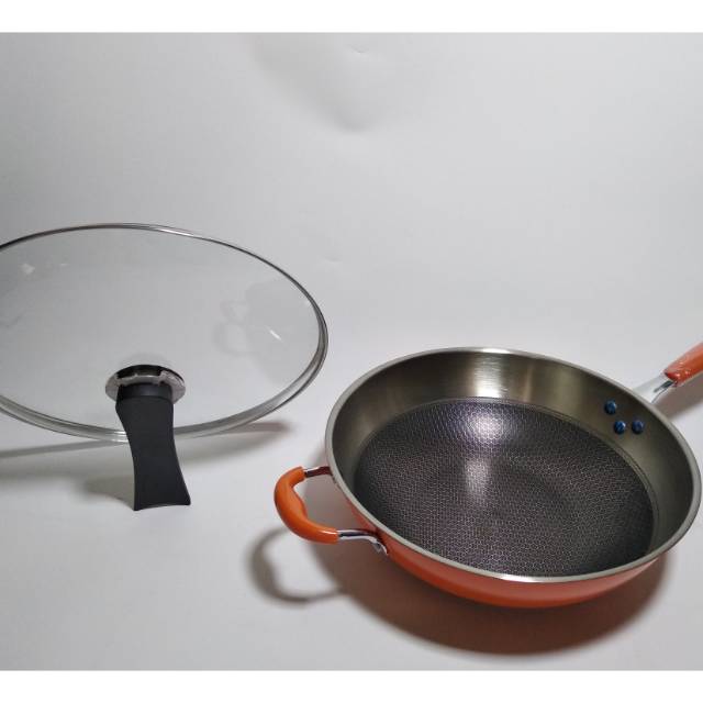 Jual Panci Wok Pan 32 cm Stainless Steel | Shopee Indonesia