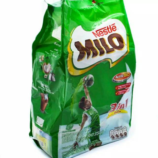 Jual Milo 3in1 Sachet / Susu Cokelat Milo 3 in 1 Renceng /Minuman ...
