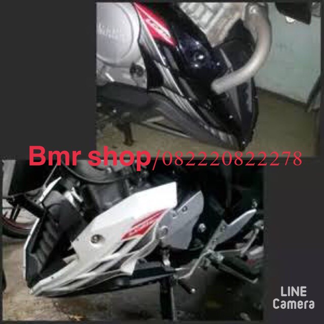 Jual cover/tutup mesin pnp vixion new,cb150r,dan byson bahan plastik ...