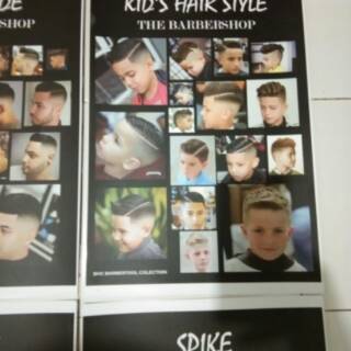 Jual Poster 6 LEMBAR model cukur rambut barber shop cukuran rambut ...