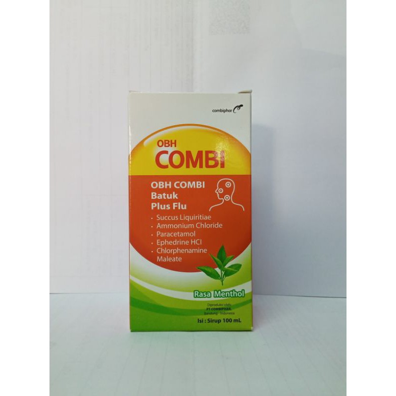 Jual OBH Combi Batuk Plus Flu Menthol 100 ML | Shopee Indonesia