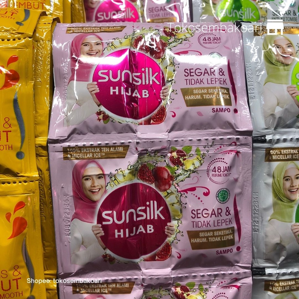 Jual Sunsilk Hijab Shampo 9 ml x 12 sachet | Shopee Indonesia