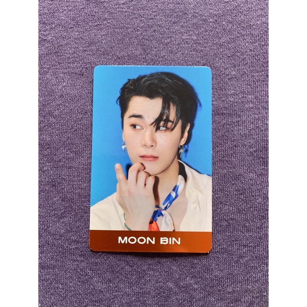 Jual PHOTOCARD MOONBIN ASTRO PC SWITCH ON CAFE | Shopee Indonesia