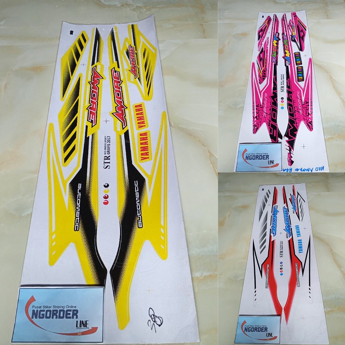 Jual Striping Streeping Decal Dekal Stiker Sticker Emblem Logo Motor ...