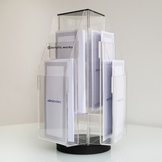 Jual Acrylic Tempat Brosur Leaflet - Putar Indonesia|Shopee Indonesia