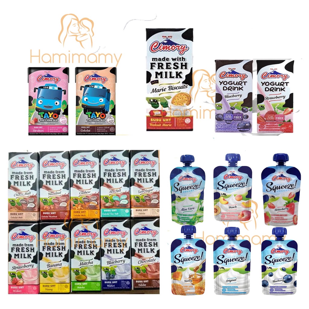 Jual Cimory regal uht milk Susu Cimory matcha blueberry strawbery ...