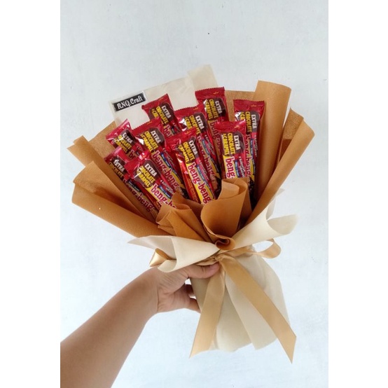 Jual Buket snack, buket makanan, buket beng-beng | Shopee Indonesia