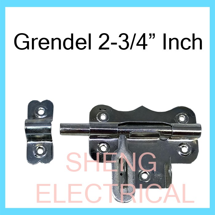 Jual Grendel Overpal 2"- 3/4 In Gembok Slot Pengaman Pintu Jendela ...