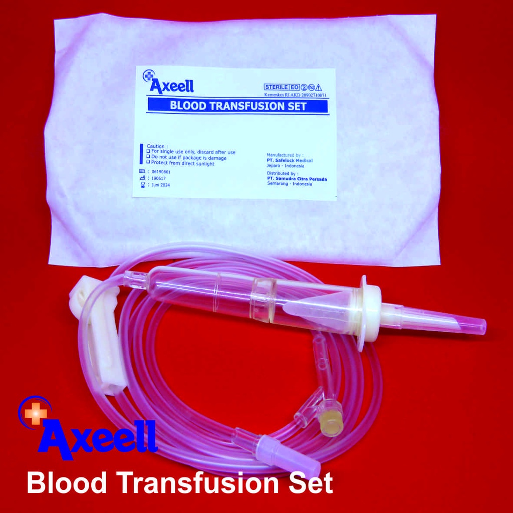 Jual Blood Set - Blood Transfusion Set - Set Transfusi Darah AXEELL ...