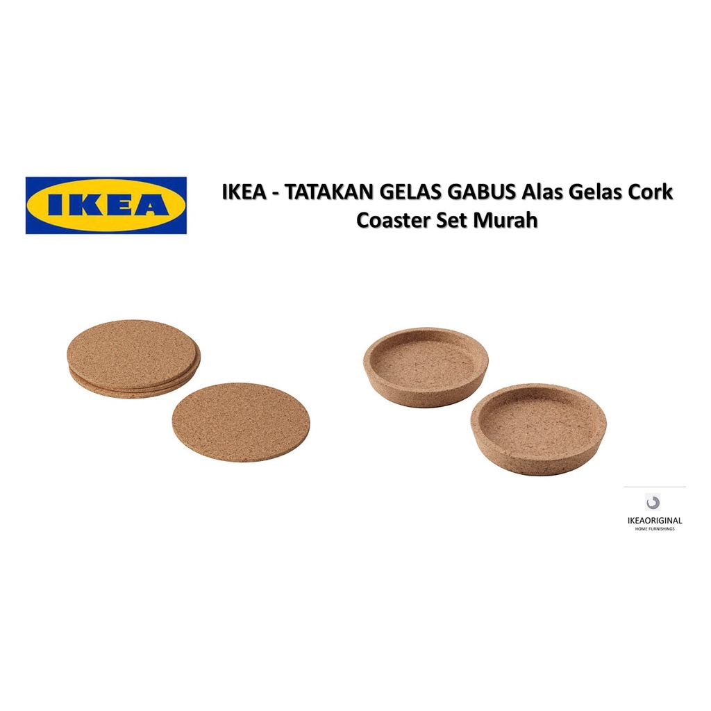 Jual TATAKAN GELAS GABUS Alas Gelas Cork Coaster Set Murah | Shopee Indonesia