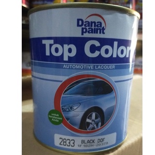 Jual CAT DUCO TOP COLOR 2833 BLACK DOFF DANA PAINT HITAM DOF MOBIL KAYU ...