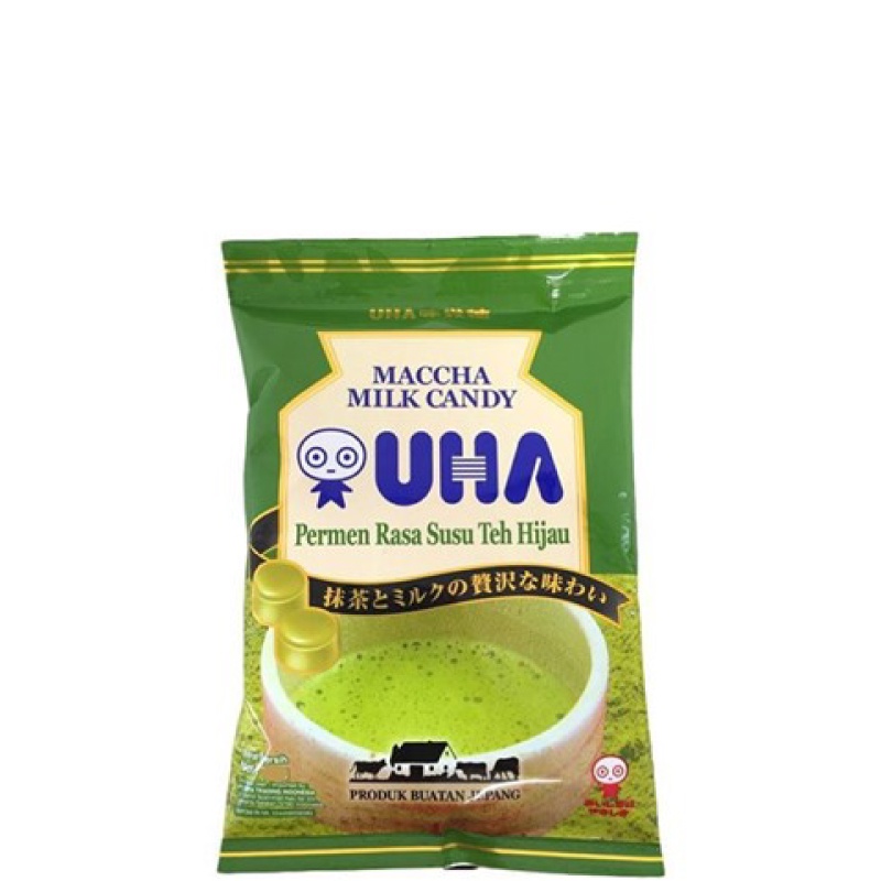 Jual Uha Permen Maccha Milk Candy 103 gr | Shopee Indonesia
