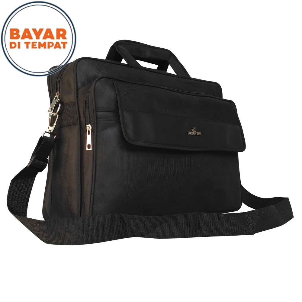 Jual Tas kantor Polo Star Tas Kantor Tas Laptop 2in1 Tas Selempang 5 ...