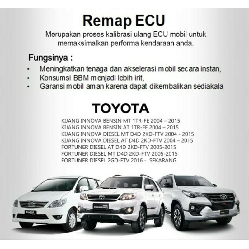 Harga remap ecu mobil Terbaru Agt 2024 |BigGo Indonesia