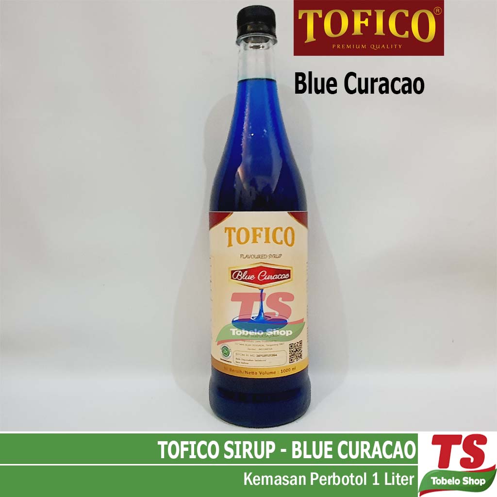 TOFICO BLUE CURACAO SYRUP / TOFICO BLUE CURACAO SIRUP / TOFICO SYRUP ...
