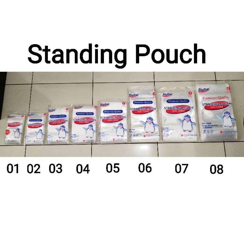 Jual Standing Pouch bening - semua ukuran | harga per 1 lembar ...
