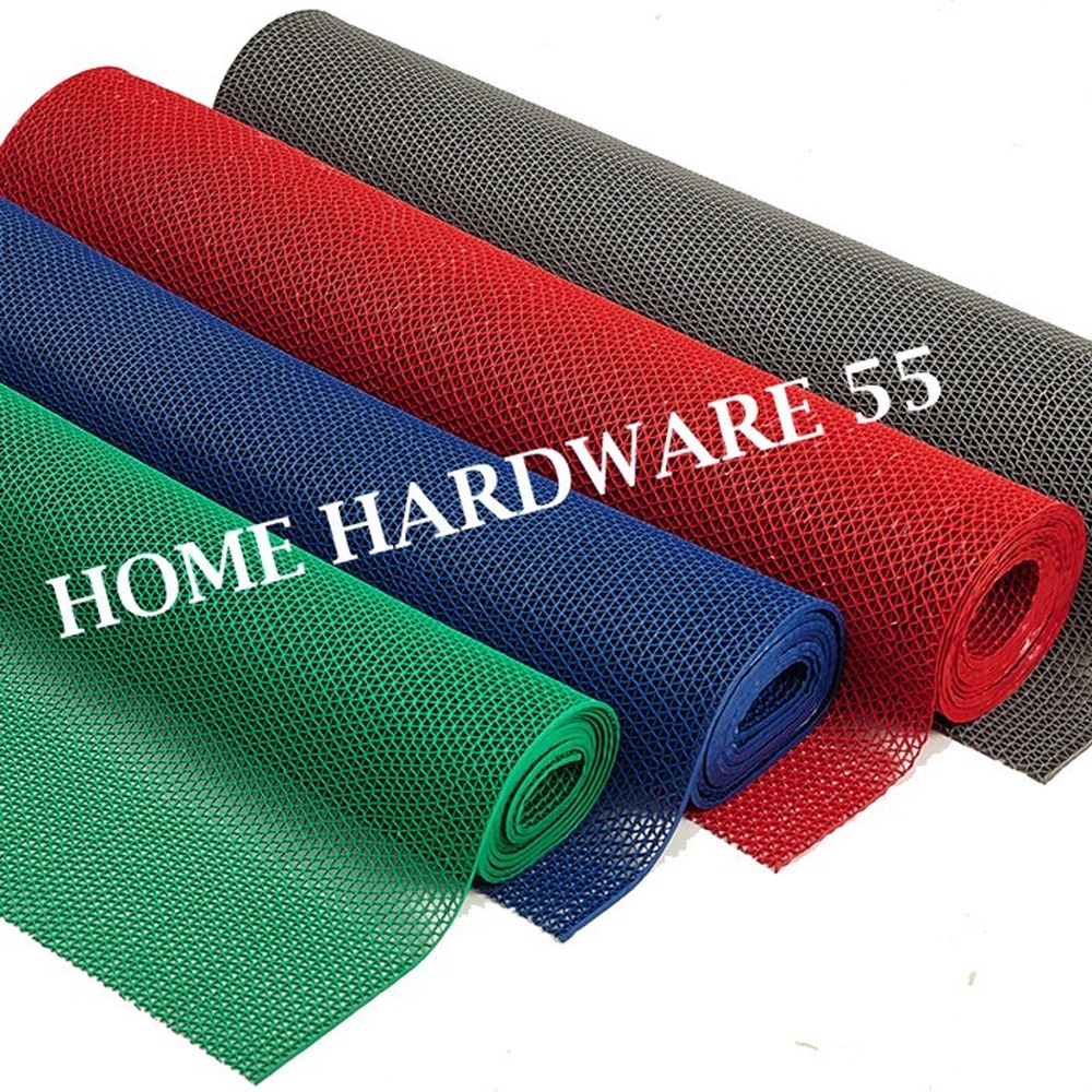 Jual KESET KARPET KARET ANTI SLIP PVC JARING ROLL 120 CM X 15 METER ...