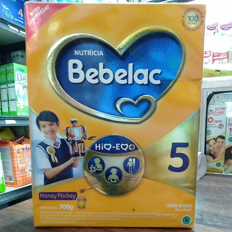 Jual Bebelac gold 3+vanila dan madu /5+ Honeypockey 700g | Shopee Indonesia